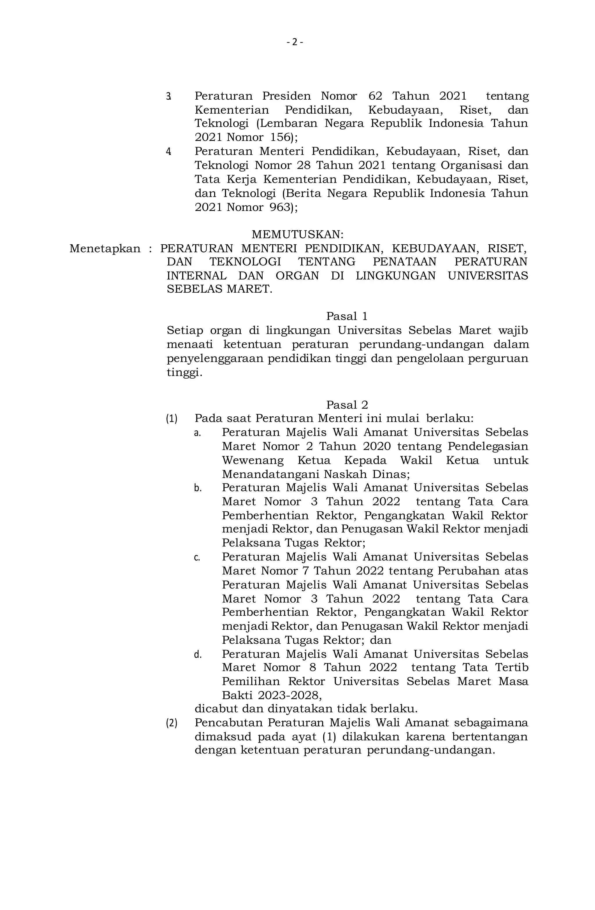 Salinan Pengantar Permen UNS | PDF