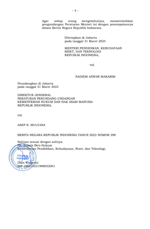 Salinan Pengantar Permen UNS | PDF