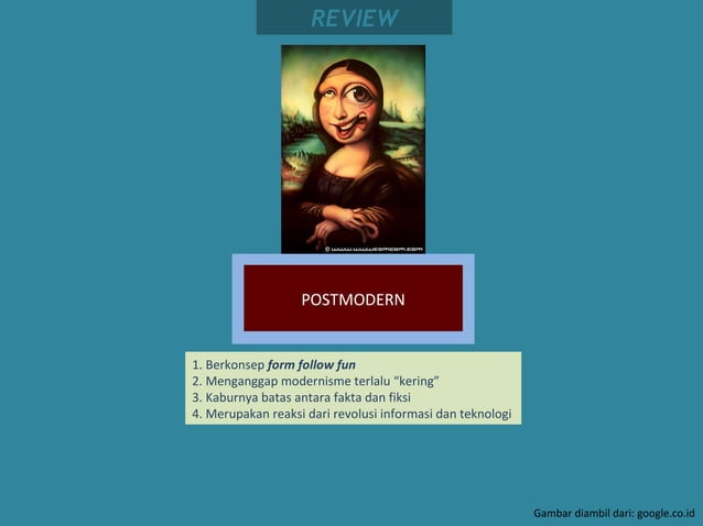 Pengantar postmodern: pramodern, modern, dan postmodern | PPT