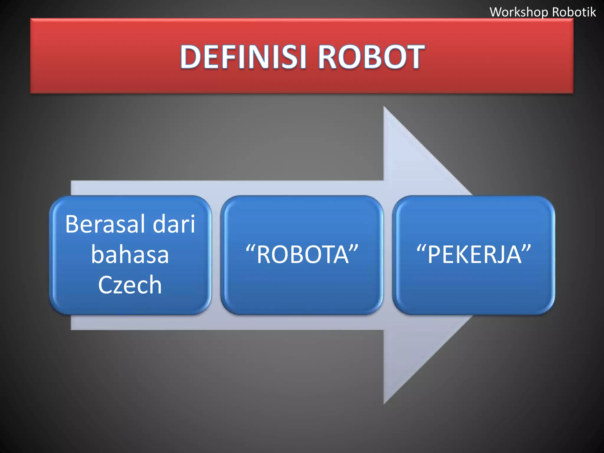 Pengantar robotika | PPTX