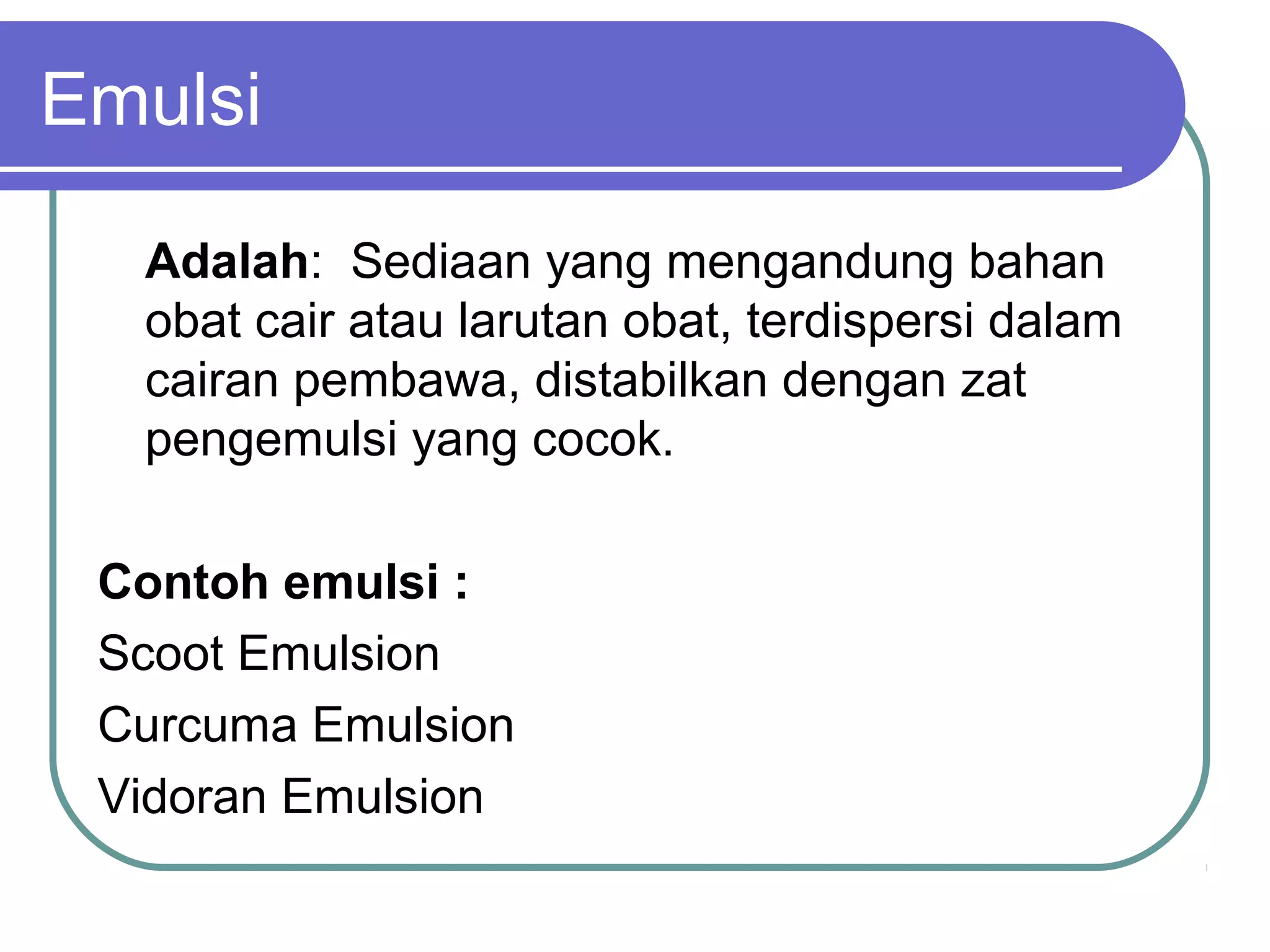 Pengantar sediaan farmasi | PPT