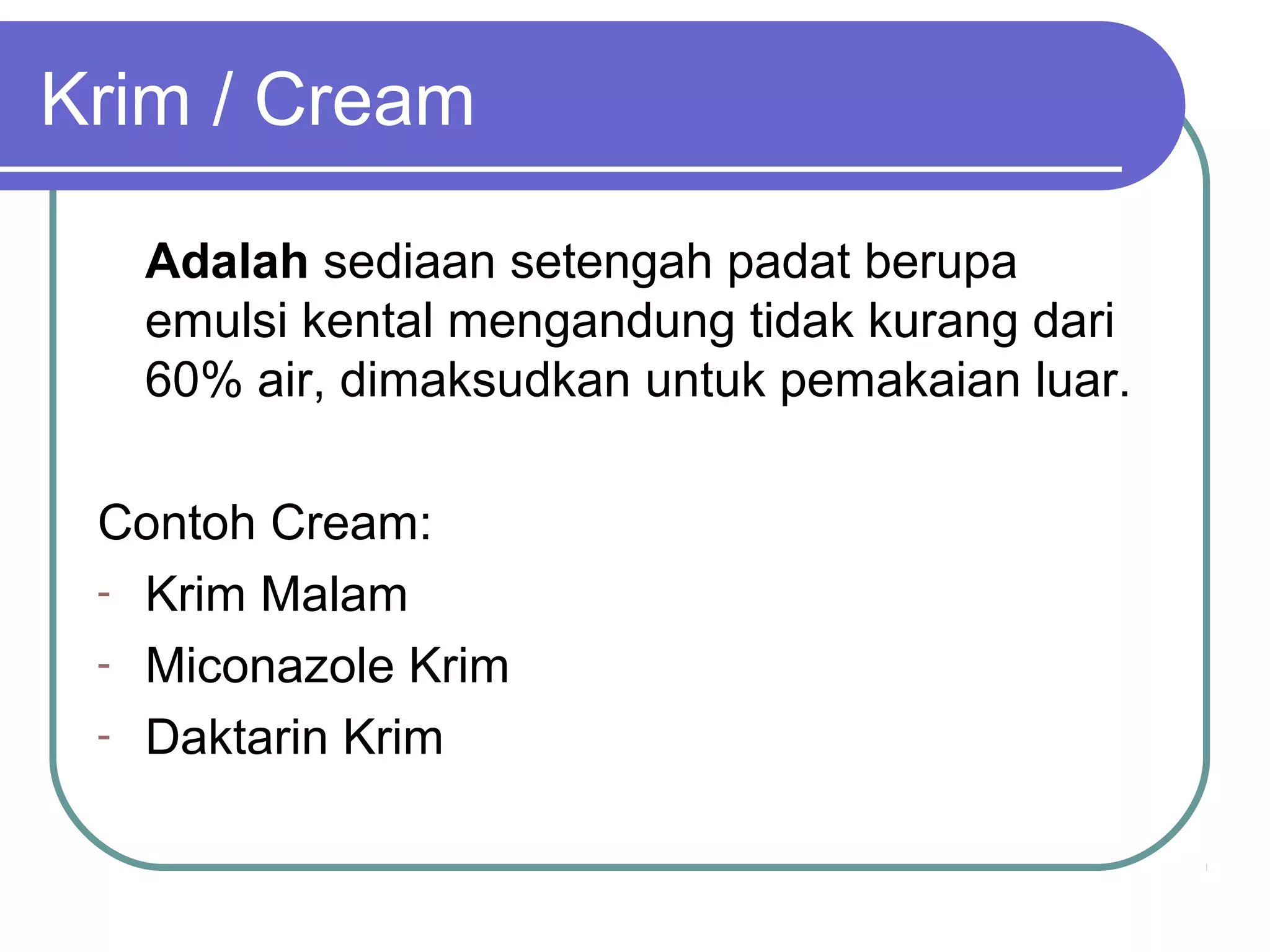 Pengantar sediaan farmasi | PPT