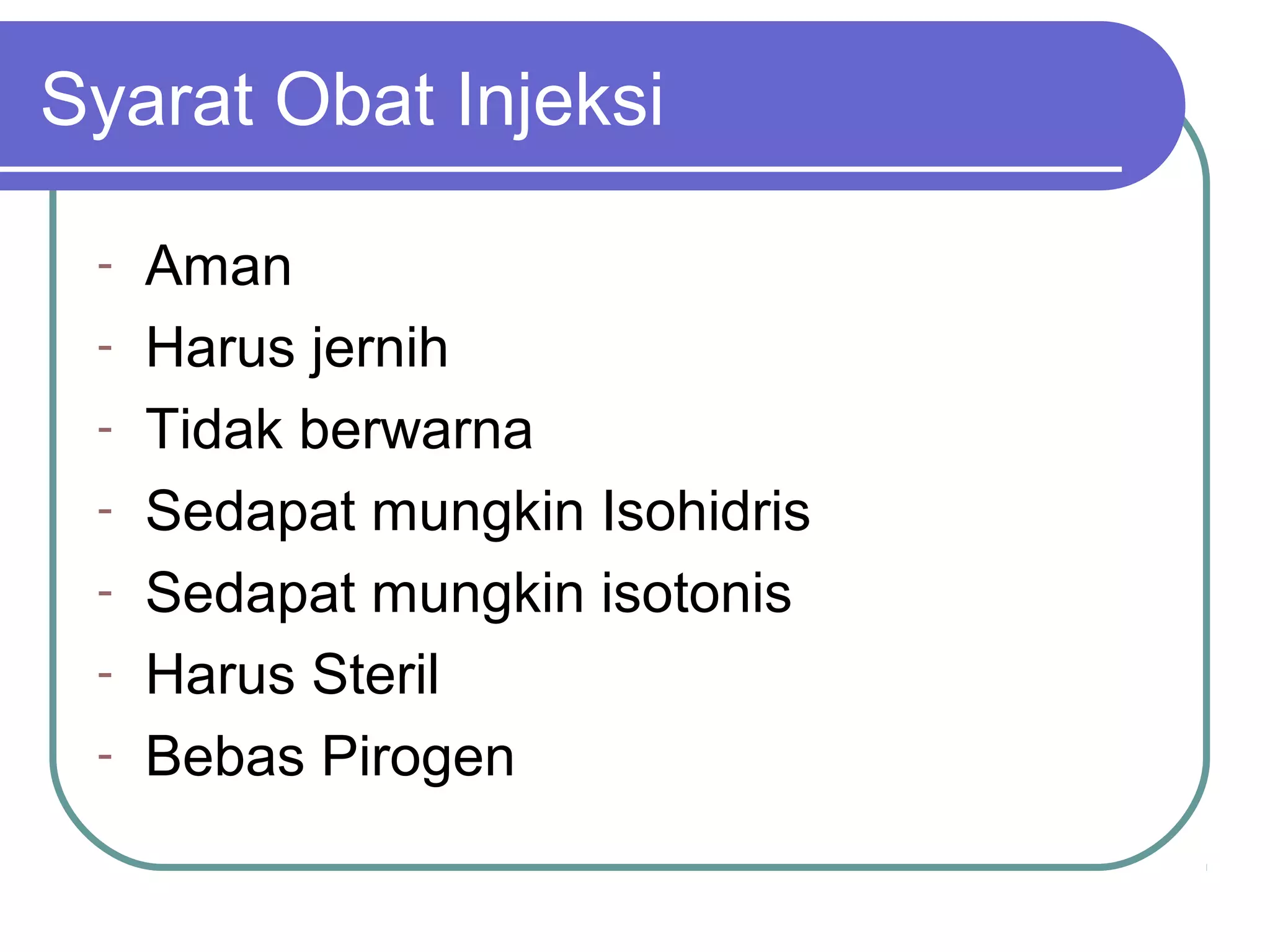 Pengantar sediaan farmasi | PPT