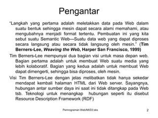 pengantar mata kuliah - Semantic Web.ppt