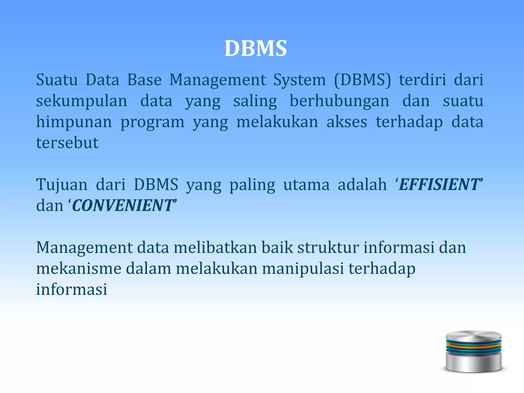 Pengantar Sistem Basis Data | Database | PDF