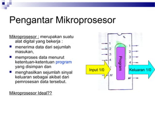 Pengantar sistem mikroprosesor1 | PPT