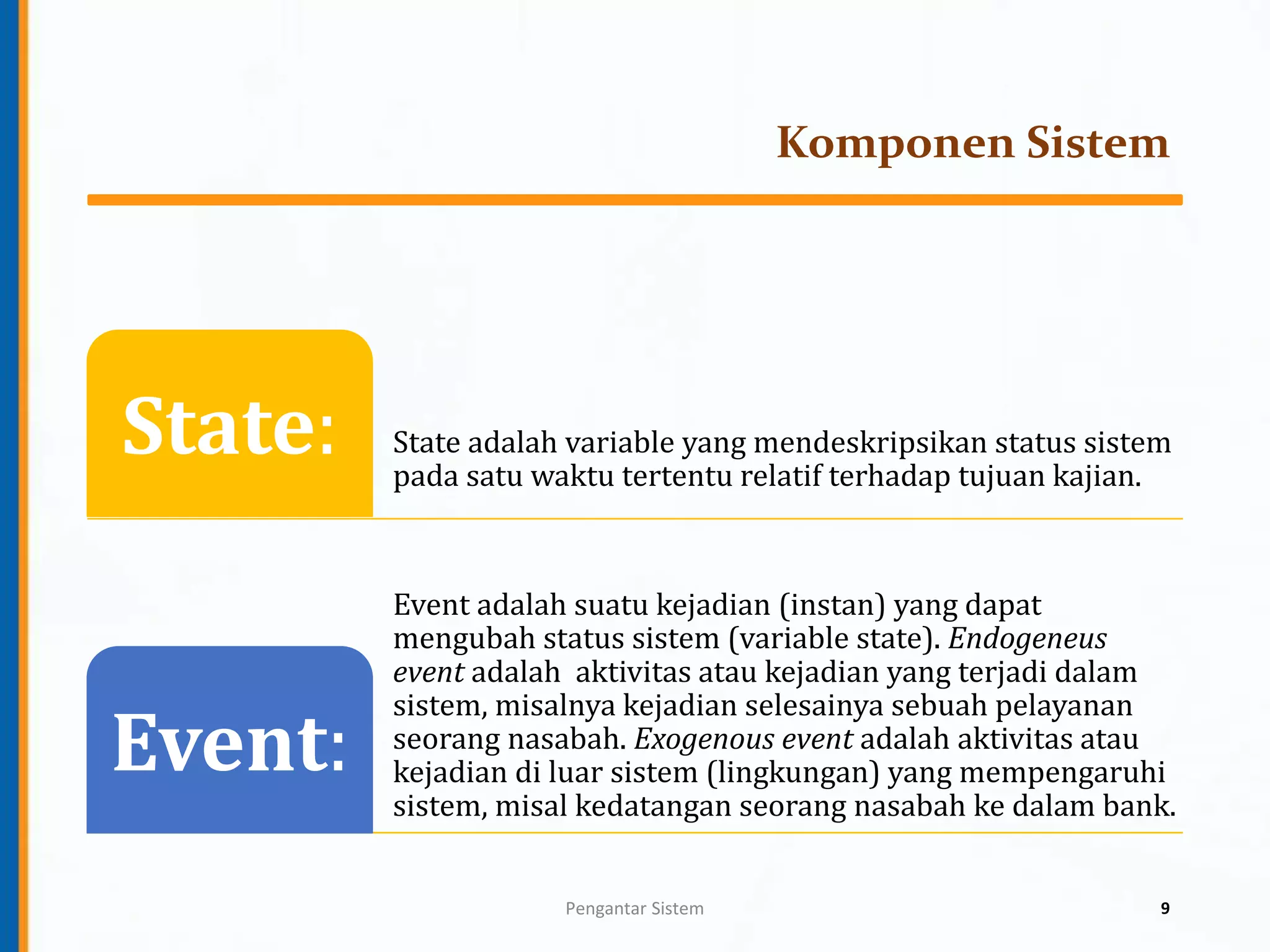 Pengantar sistem, model & simulasi | PDF