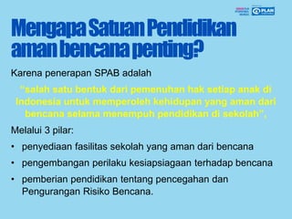 Pengantar Satuan Pendidikan Aman Bencana.pptx