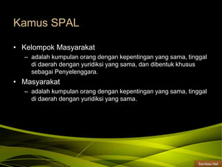 Sistem Pengelolaan Air Limbah Sistem Setempat (SPAL) – Kamus, Istilah ...