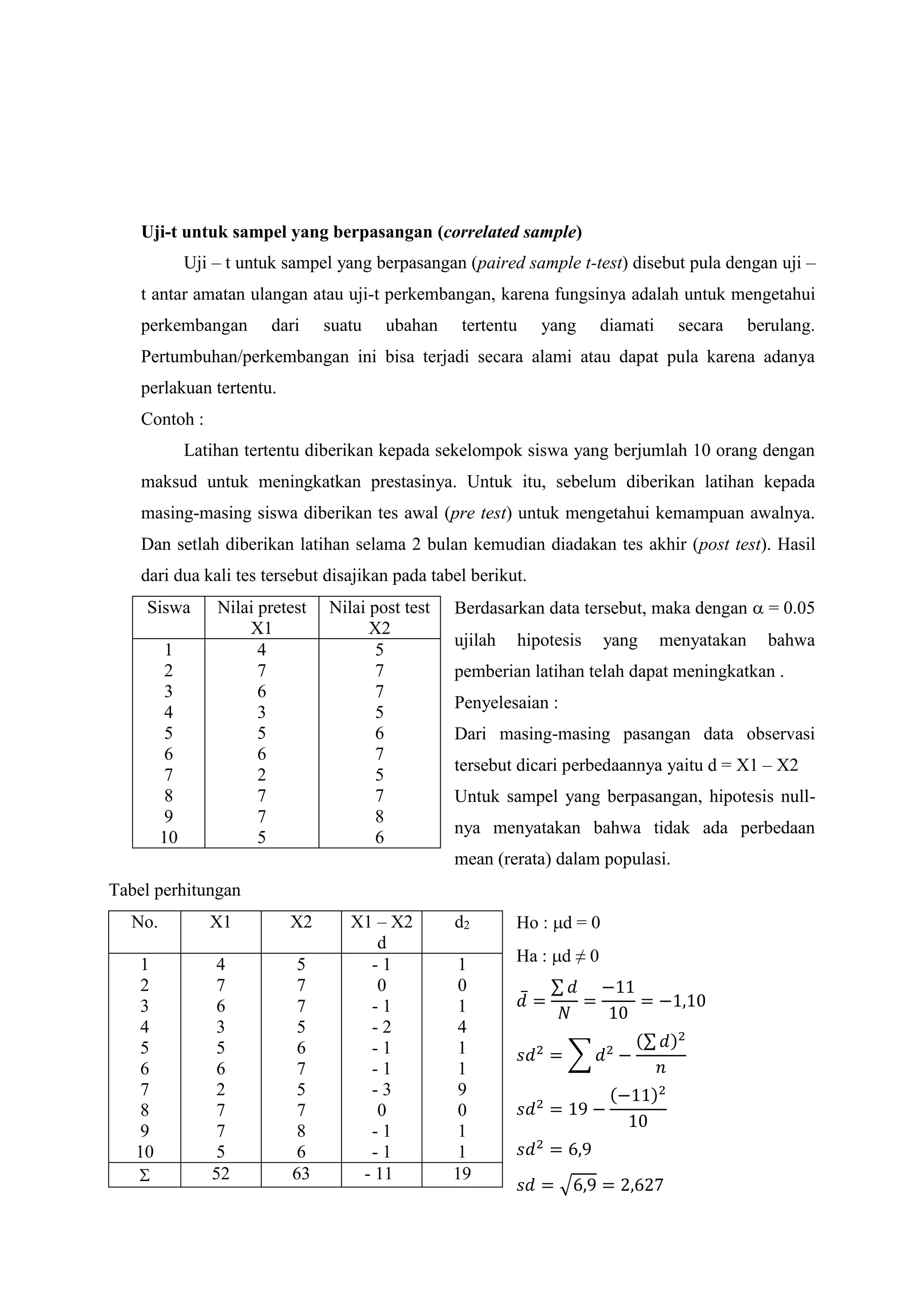 Pengantar Statistika 2 | PDF