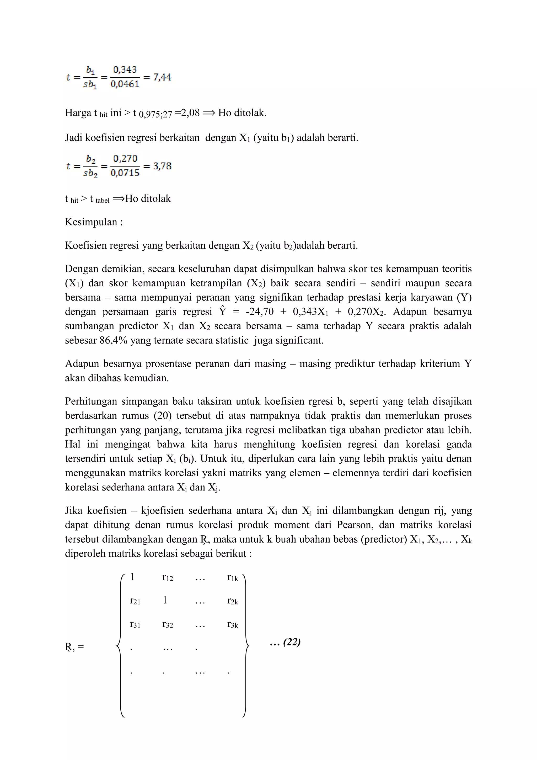 Pengantar Statistika 2 | PDF