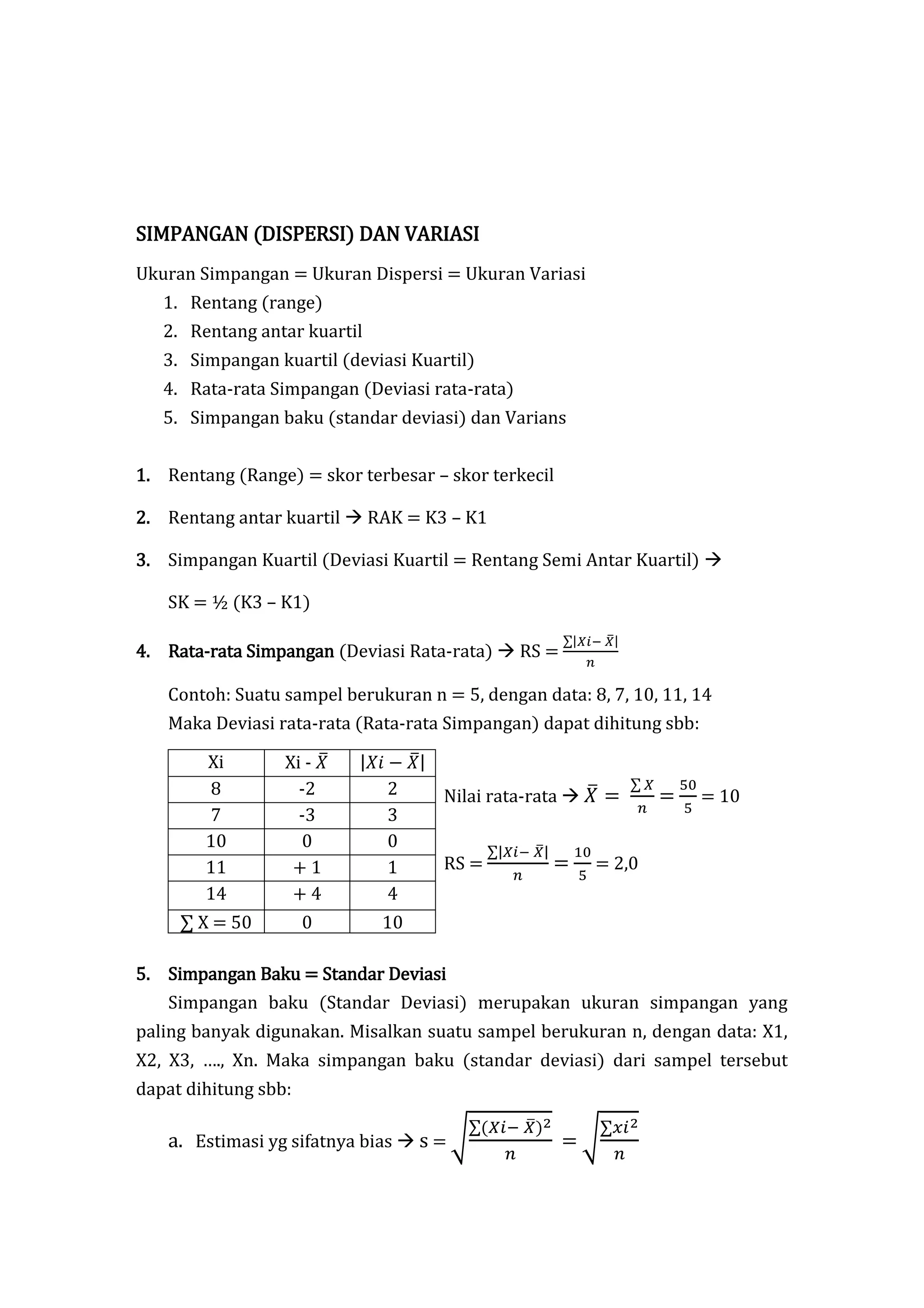 Pengantar Statistika 2 | PDF