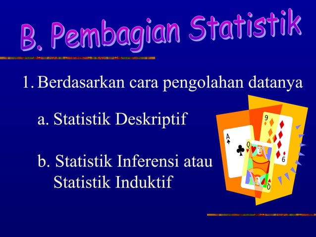 Pengantar statistik | PPT