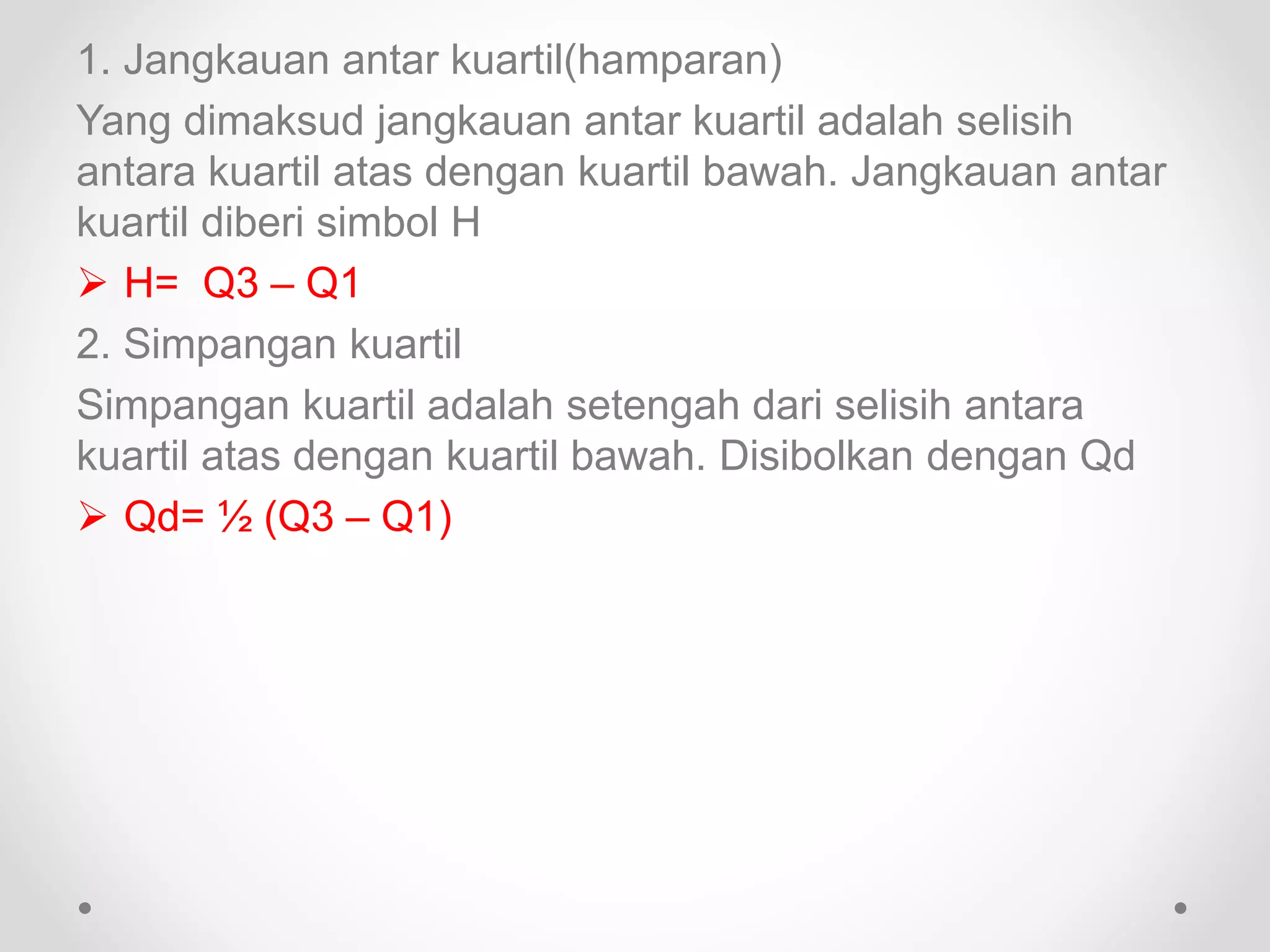 Pengantar statistika | PPTX