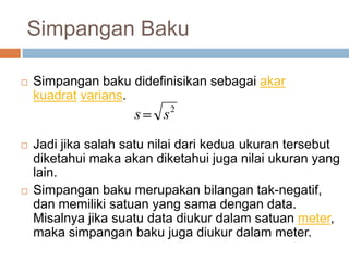 Pengantar statistika slide 2 | PPTX
