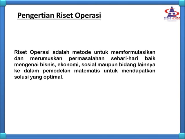 Pengantar Teknik Riset Operasi.pdf