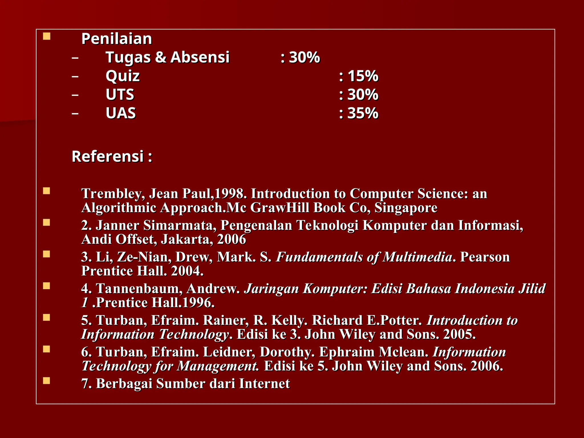 pengantarteknolog-iinformasi-11.ppt dan jugaupodate | PPT