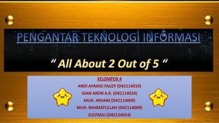 2 out of 5 code | PPT