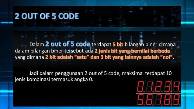 2 out of 5 code