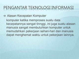 Pengantar Teknologi Informasi Pptx