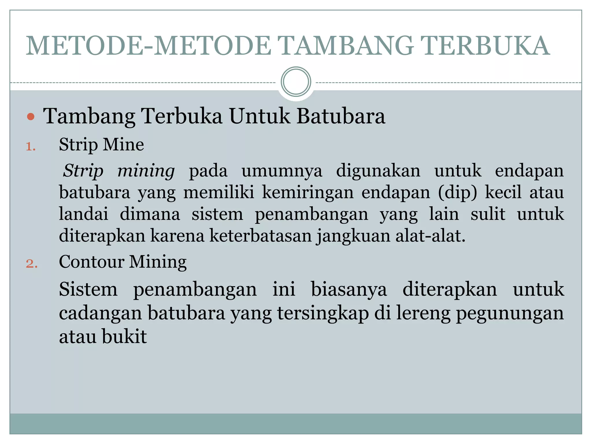 Pengantar teknologi mineral3 | PPTX