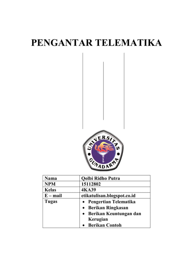 Pengantar telematika | PDF