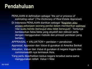 Pengantar Teori Penilaian | PPT