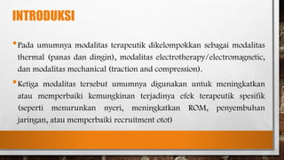 Pengantar Terapi Mekanik | PDF