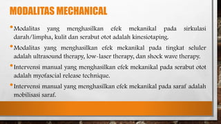 Pengantar Terapi Mekanik | PDF