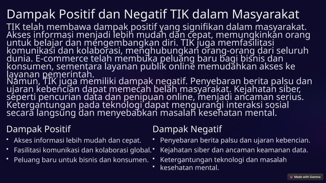 Pengantar TIK.pptxPengantar TIK.Pengantar TIK. | PPTX