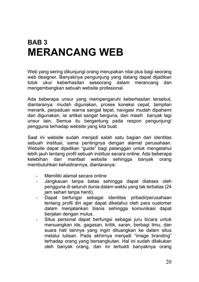 Pengantar web design | PDF