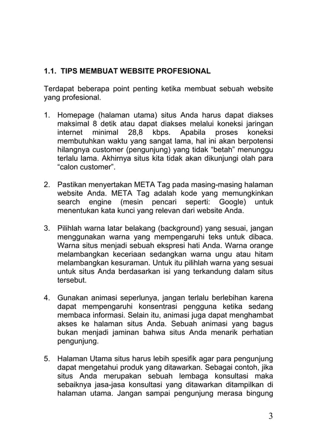 Pengantar web design | PDF