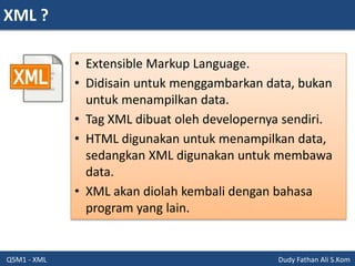 Pengantar XML | PPTX