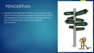 Manajemen Pengarahan (robert owen) | PPTX