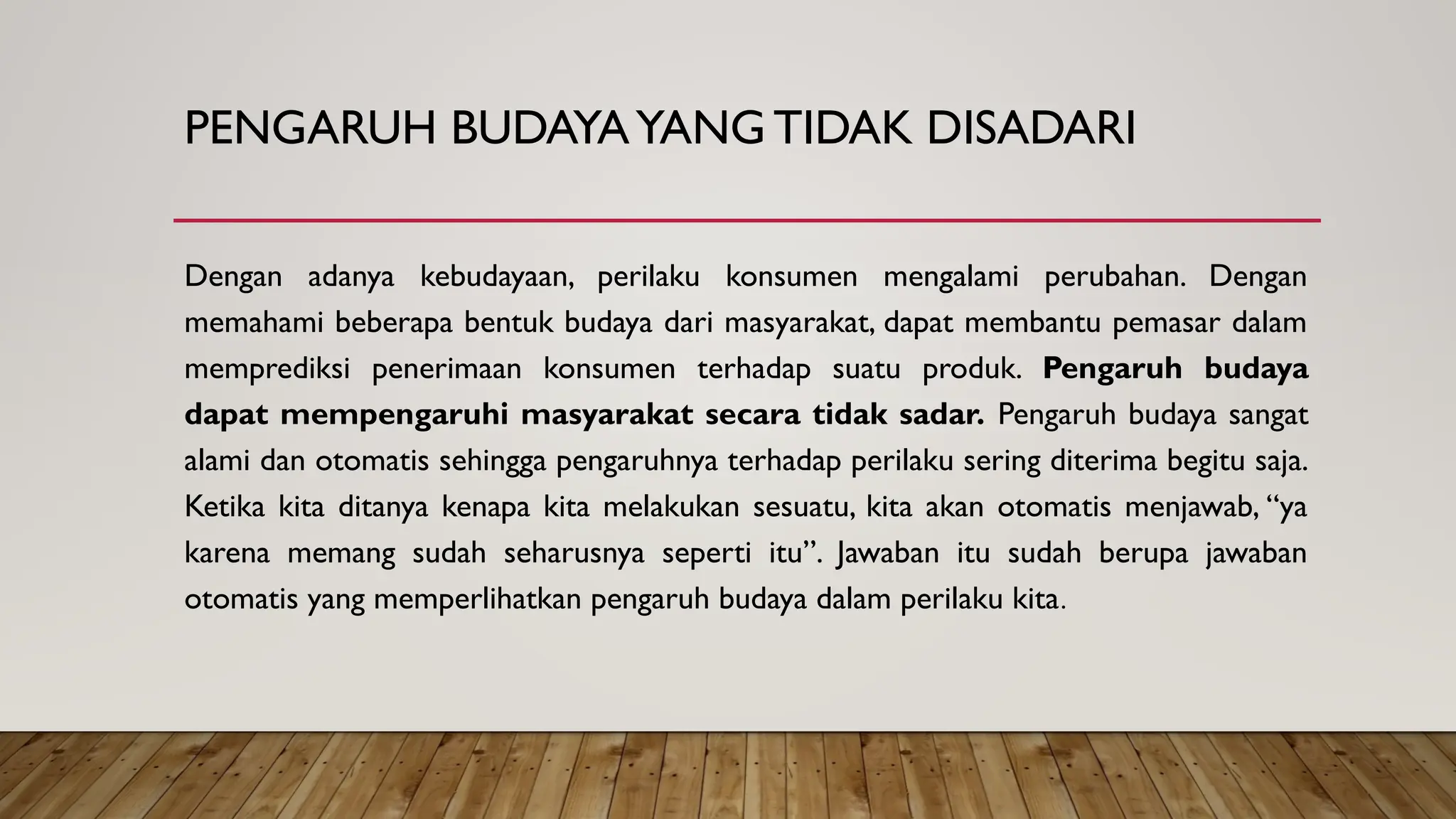 PENGARUH BUDAYA DALAM PEMBELIAN DAN KONSUMSI | PPTX