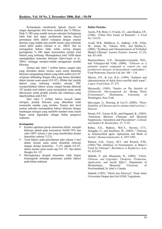 Pengaruh derajat deasetilasi khitosan dari kulit udang terhadap ...