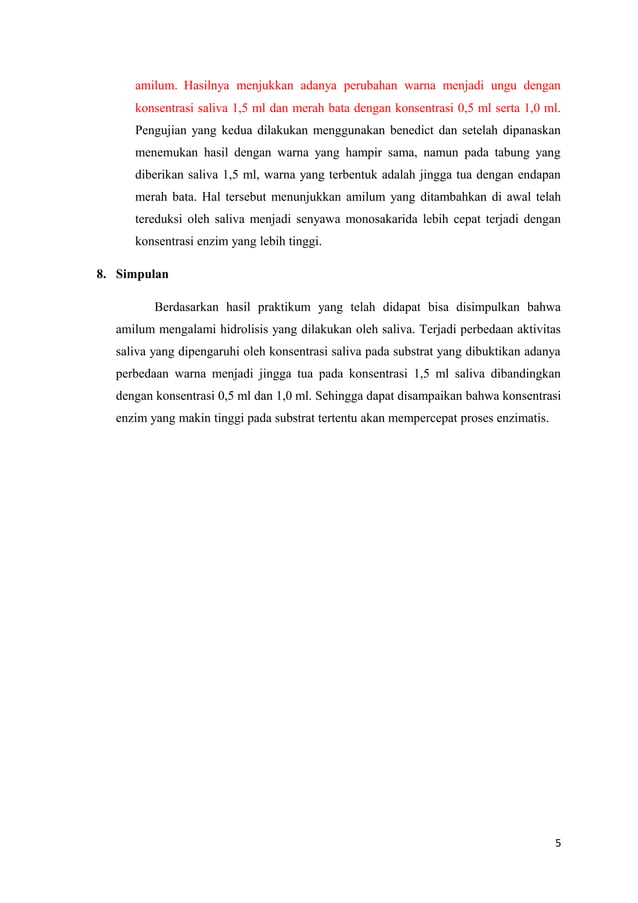 Pengaruh konsentrasi enzim terhadap aktivitas enzim | DOC