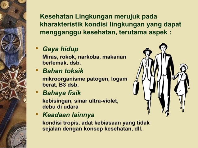 Pengaruh Lingkungan Terhadap Kesehatan | PPT