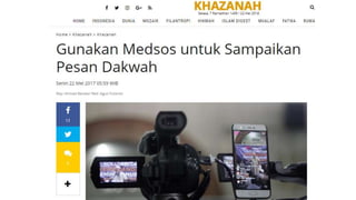 Pengaruh media sosial sebagai pemicu penyimpangan fitrah seksualitas | PPTX