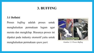 Pengasahan dan Pengerjaan Halus | PPTX