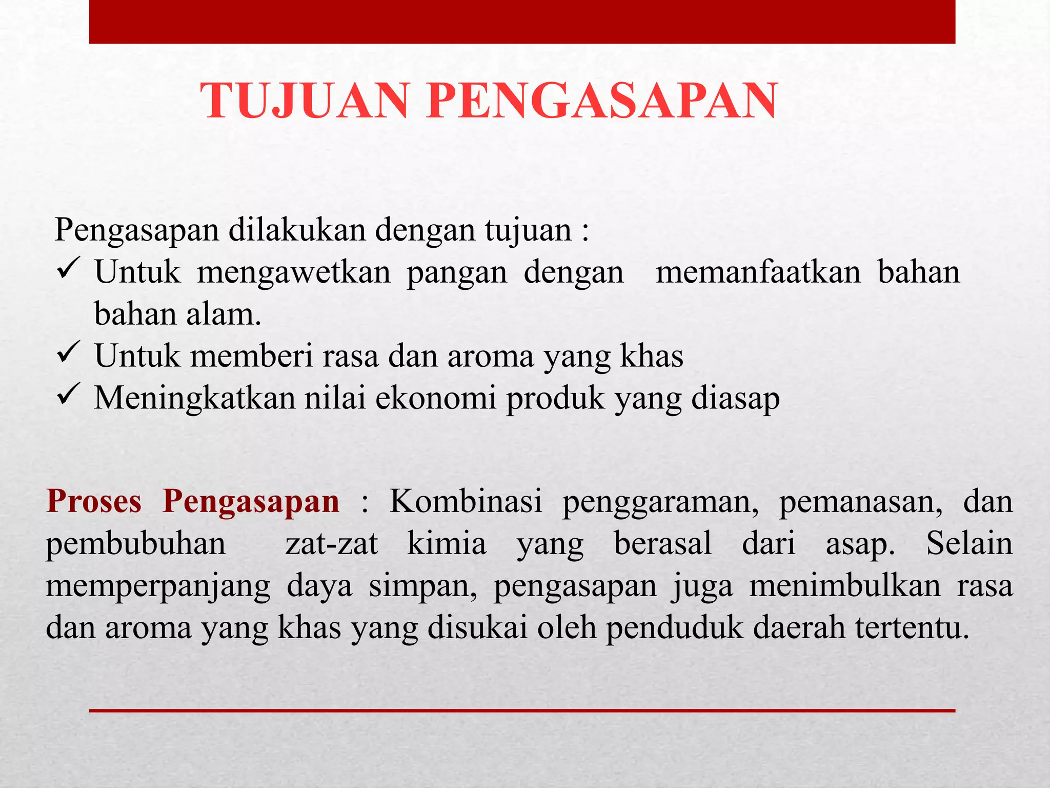 Pengasapan | PPT