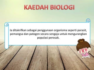 Pengawalan organisma | PPTX