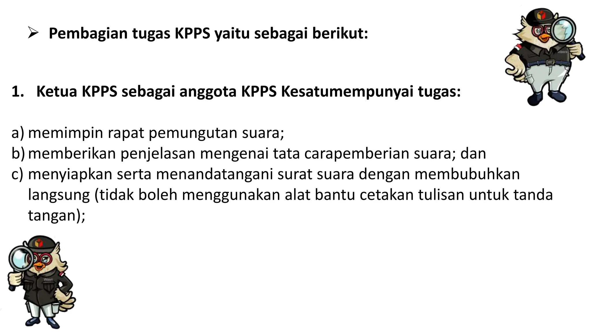 PENGAWASAN ANGGOTA KPPS DAN MEMAHAMI ALUR KERJA KPPS.pptx