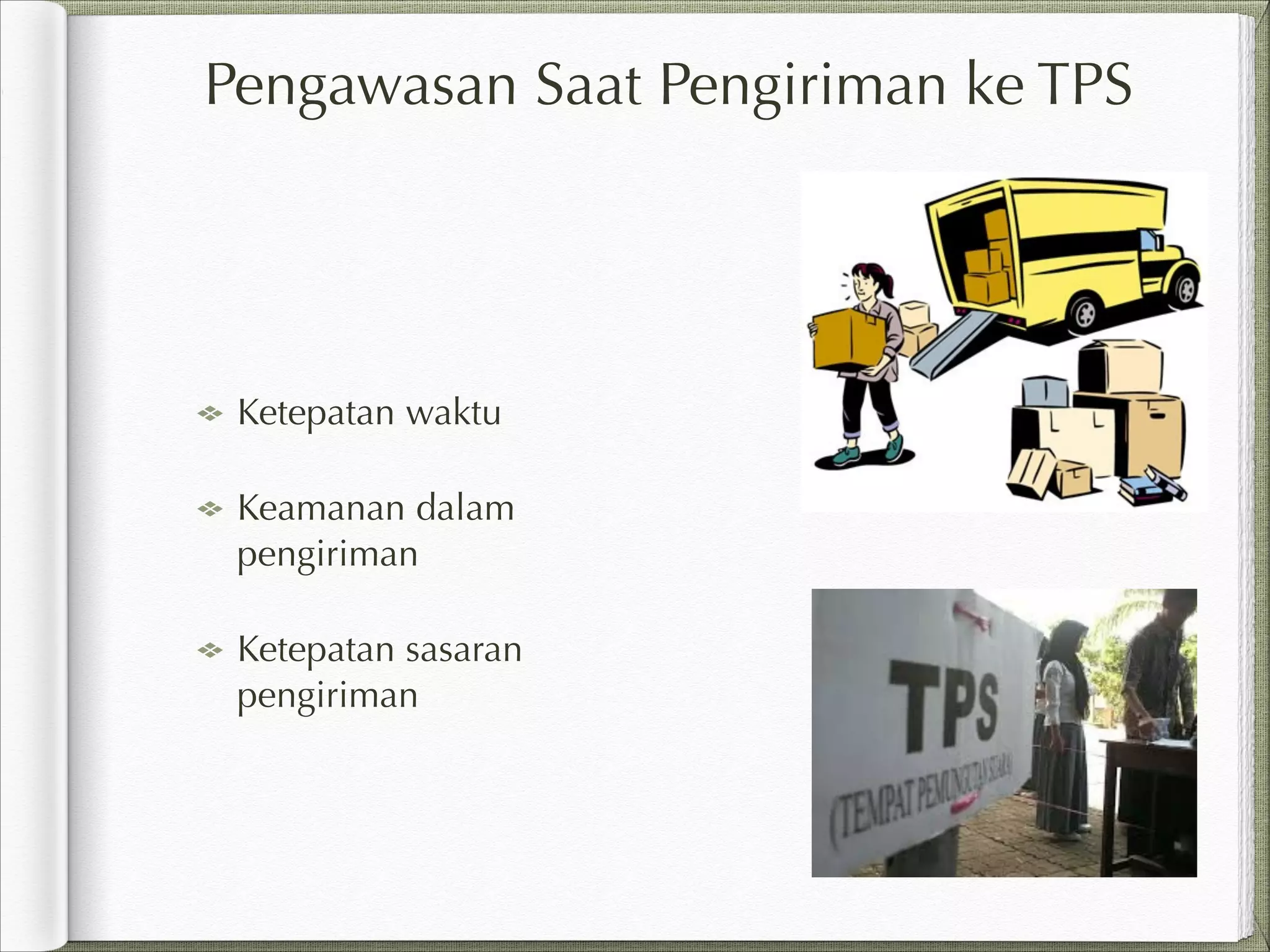 Pengawasan Logistik Pemilu | PDF