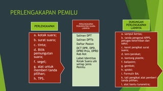 PENGAWASAN TAHAPAN PENDISTRIBUSIAN LOGISTIK PEMILU 2024 | PPT