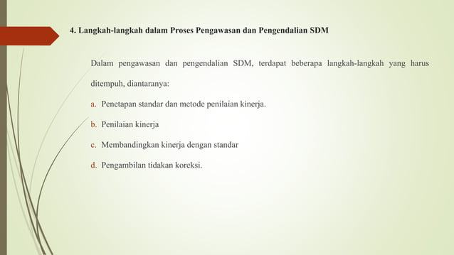PENGAWASAN, PENGENDALIAN, DAN PEMBINAAN SDM (.pptx