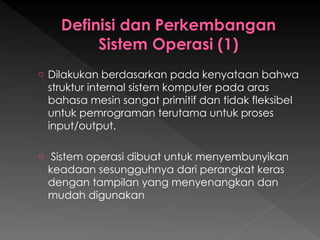 Pengayaan Sesi 2 Komponen dan Struktur Sistem Operasi.ppt