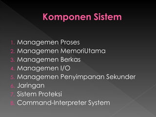 Pengayaan Sesi 2 Komponen dan Struktur Sistem Operasi.ppt