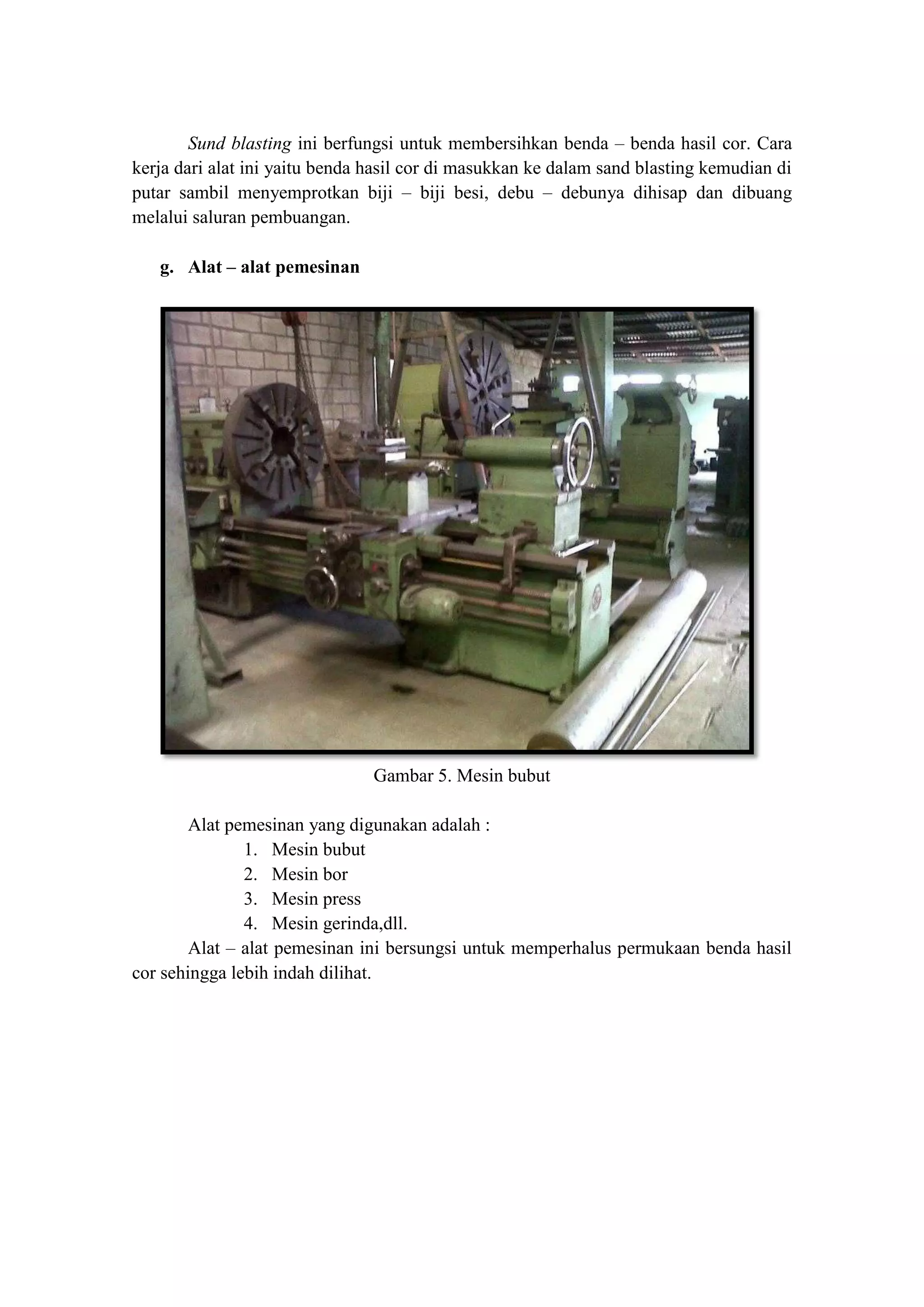 Pengecoran logam | DOCX