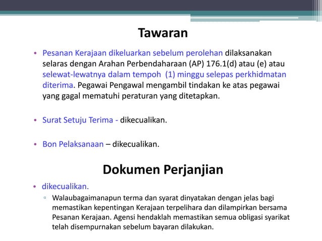 Pengecualian Tatacara Perolehan.ppt
